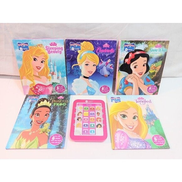 Disney | Toys | Lot Of 5 Story Reader Me Reader Books Disney Princess ...